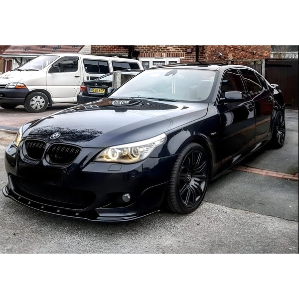 BMW 5 Series E60 E61 M-Sport Front Splitter and Sides Extensions – KSB ...